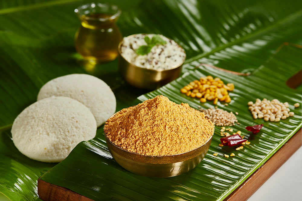 Idly Chutney Powder Iyengar Style – Authentic Idli Podi | South Indian ...